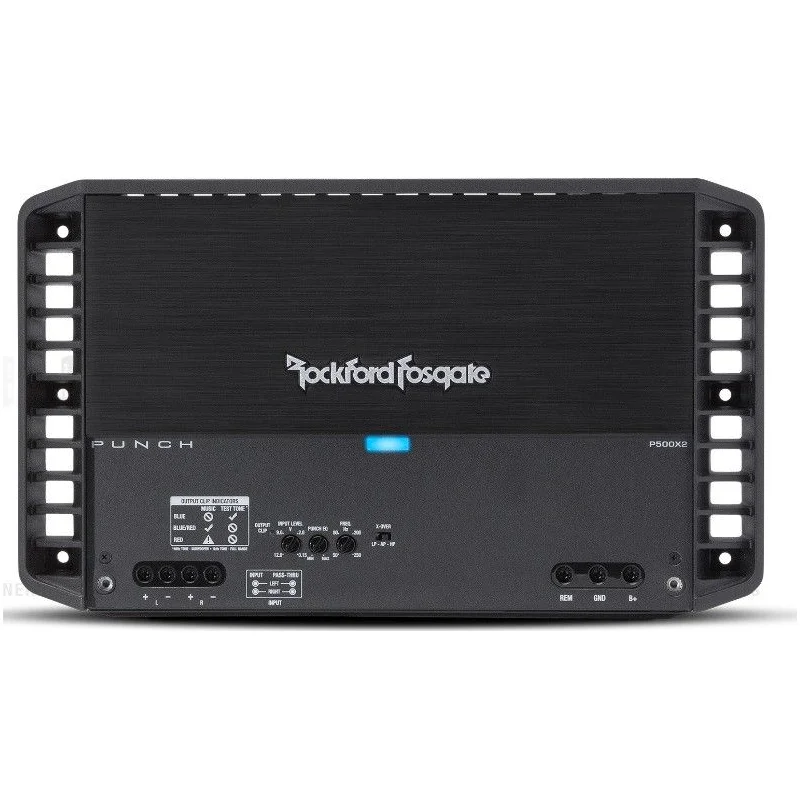 Rockford Fosgate P500X2 amplificador 2 canales, clase AB, 500W